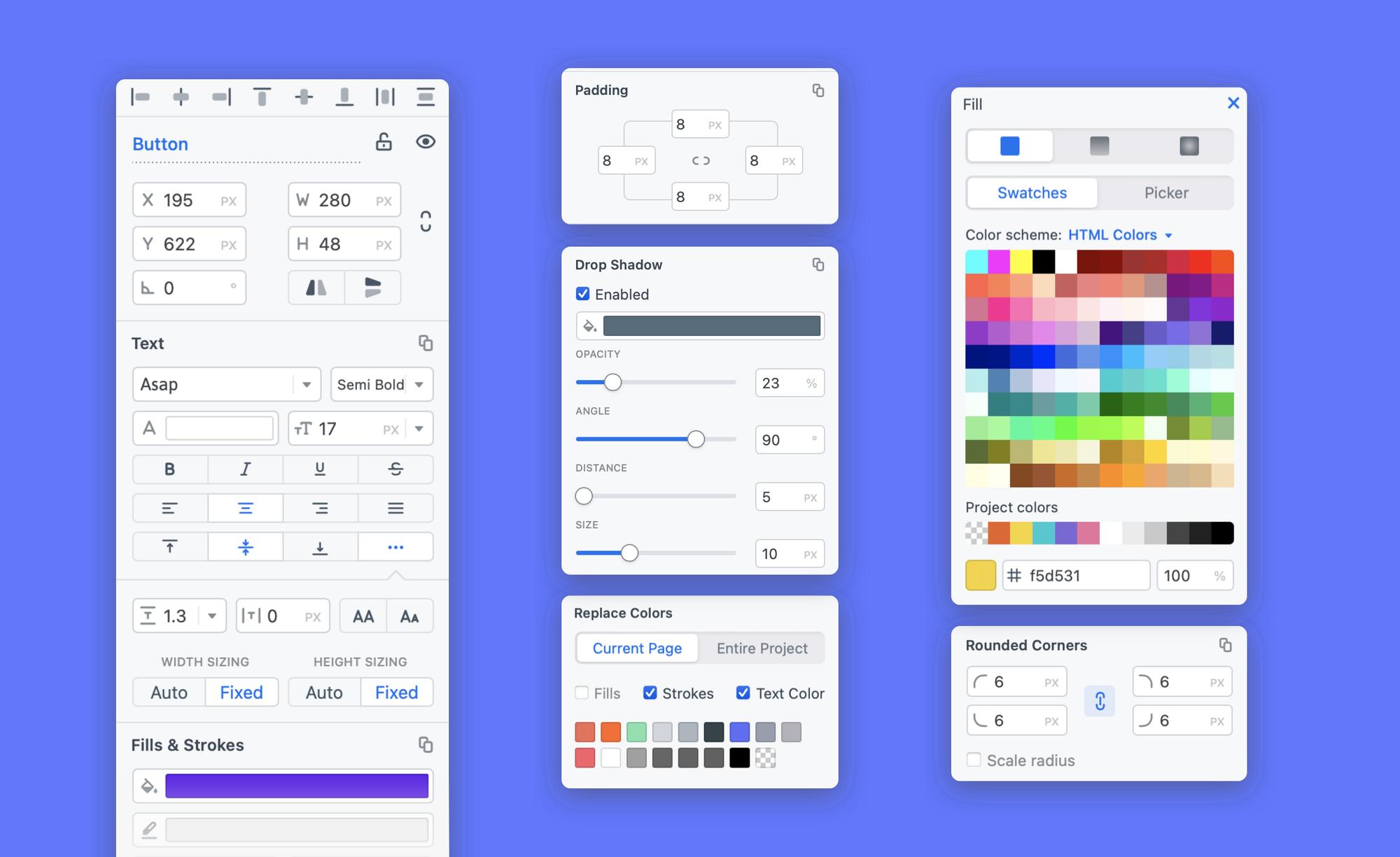 Dark mode, a new UI, and sticky comments | Moqups Blog