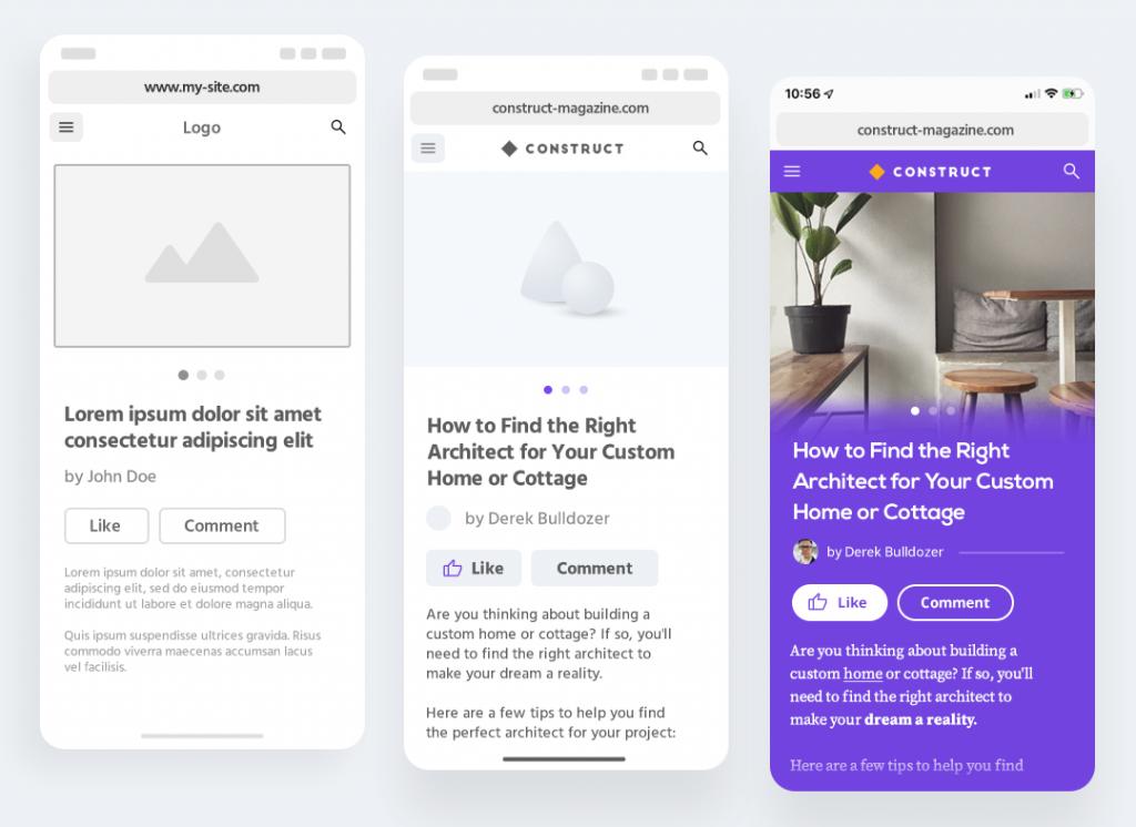 How to wireframe a website. | Moqups Blog