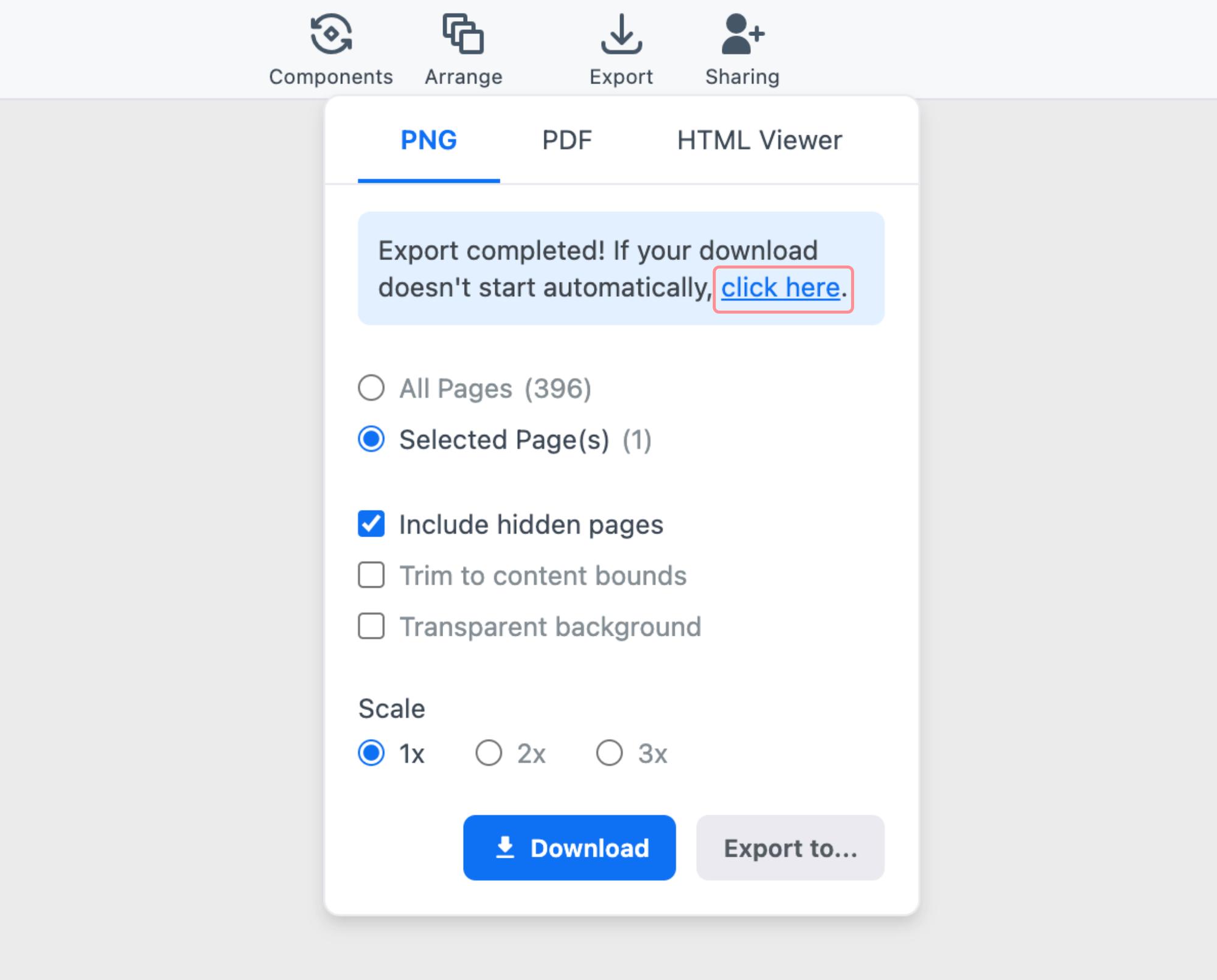 Export projects | Moqups Help Center