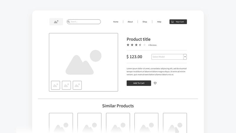 Complete Guide to Mid-Fidelity Wireframes: What, Why & How | Moqups Blog