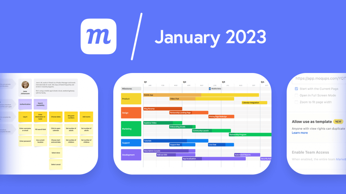 What’s New: January 2023 | Moqups Blog